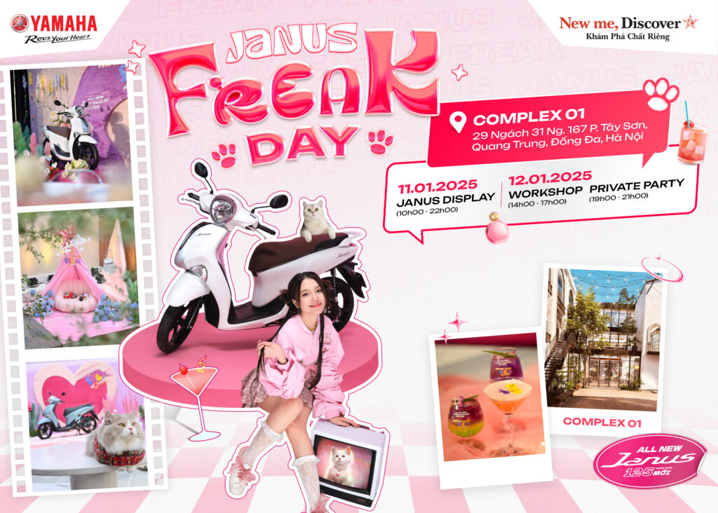 BỮA TIỆC ĐẦU NĂM GỌI TÊN JANUS FREAK DAY - Yamaha Motor Việt Nam
